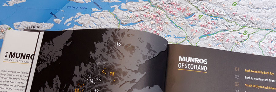 The Munros Complete Collection and Munro & Corbett Chart pack