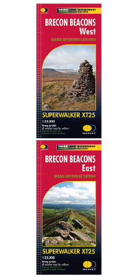 Brecon Beacons map set